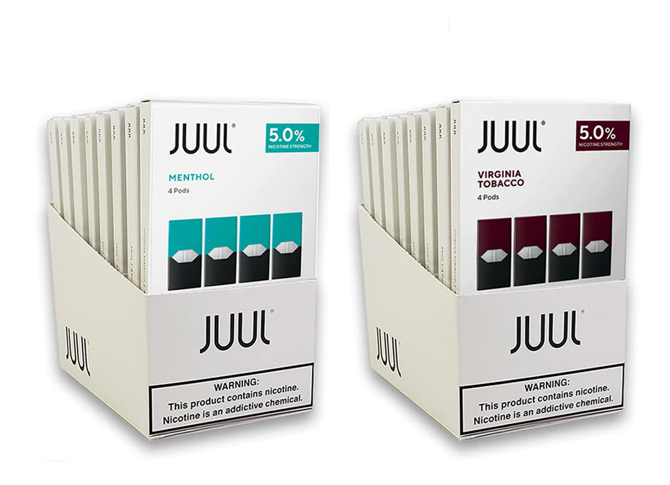 Juul Pods 4 Pack - 8 Count Box