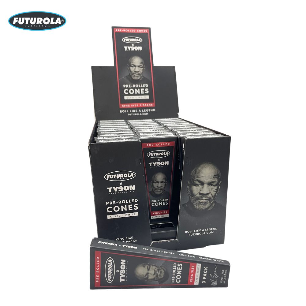 Tyson x Futurola King Size Pre-Rolled Cones
